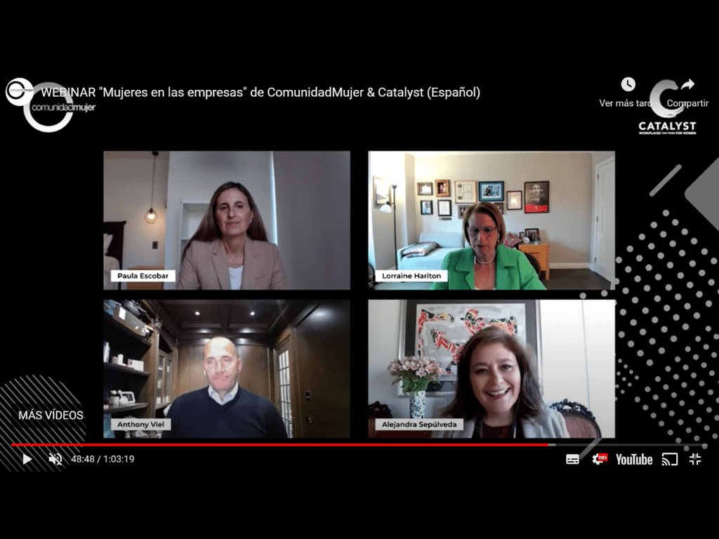 ComunidadMujer - Anunciamos alianza de colaboración con Catalyst con ...